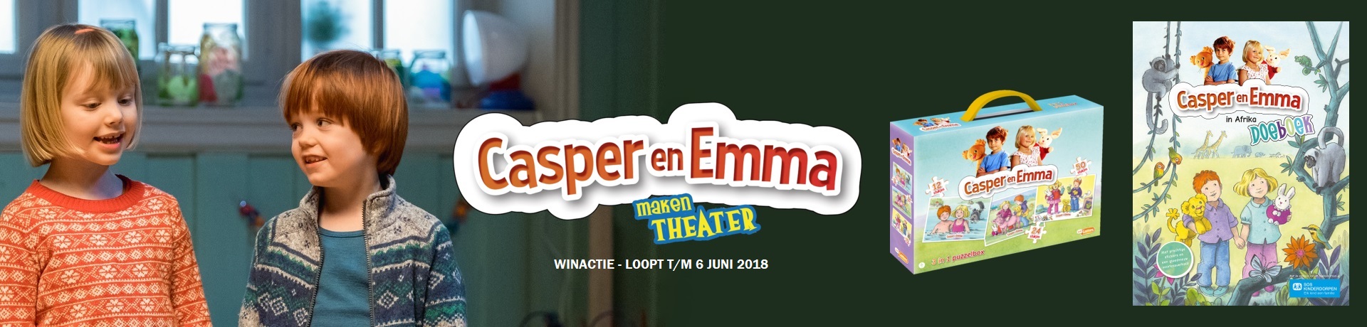 Casper en Emma maken theater - Filmdomein | Filmdomein