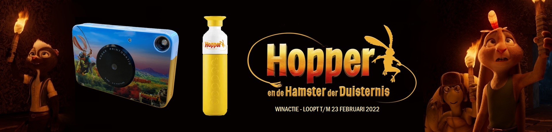 Hopper en de Hamster der Duisternis WINACTIE - Filmdomein | Filmdomein