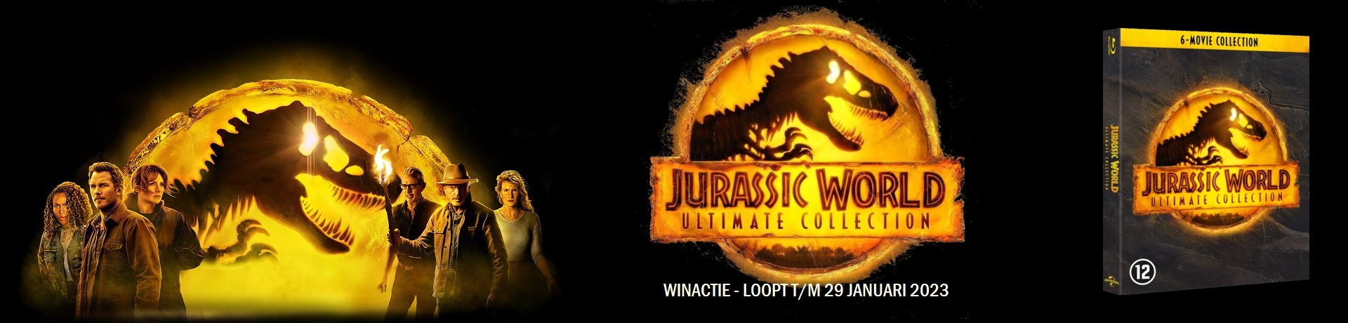 Jurassic World Ultimate Collection WINACTIE - Filmdomein | Filmdomein